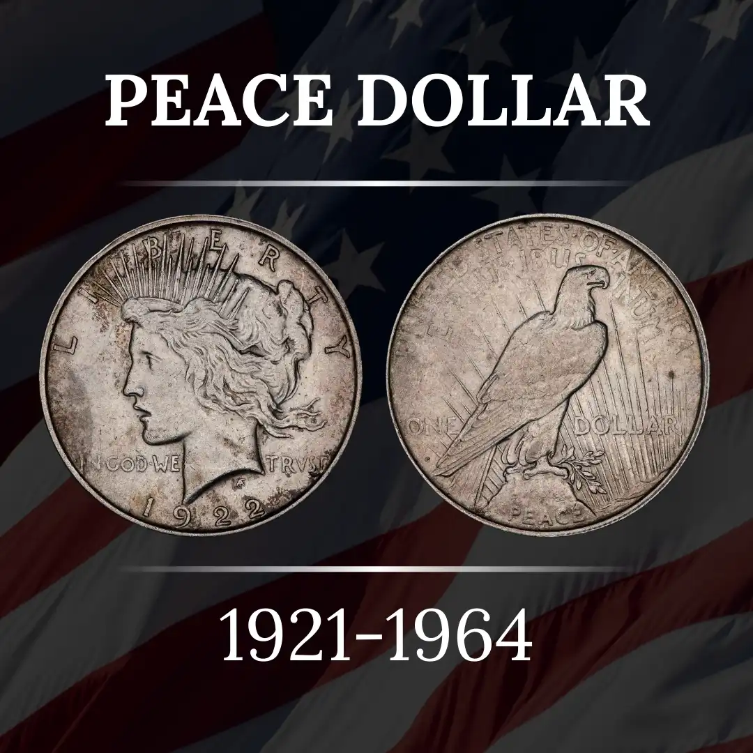 Peace Dollar (1921-1964): History, Mintage, and Value - Numismaticos.com