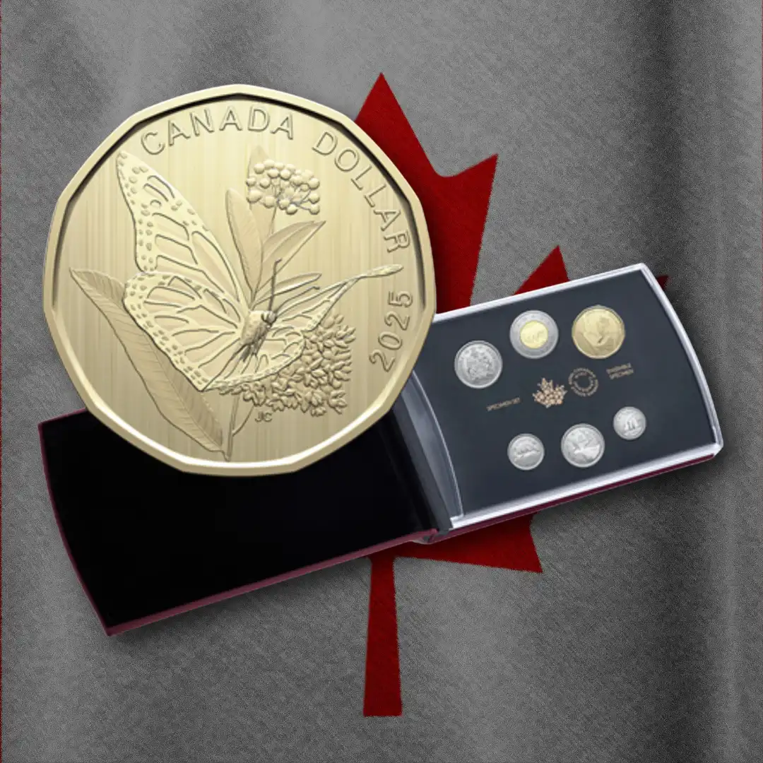 Specimen Set 2025: The Monarch on a Coin - Numismaticos.com