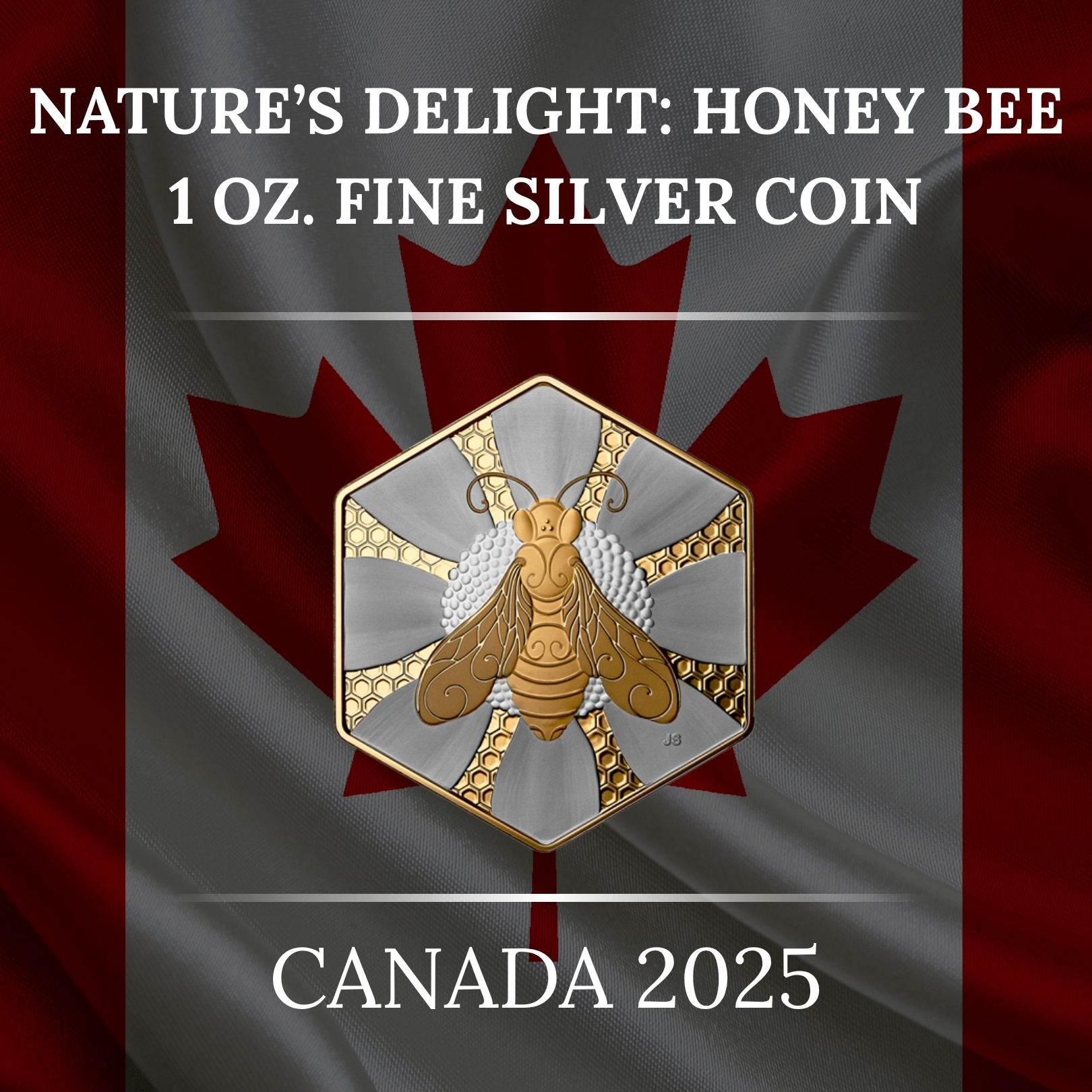The Honeybee Shines on the New Canadian Coin - Numismaticos.com