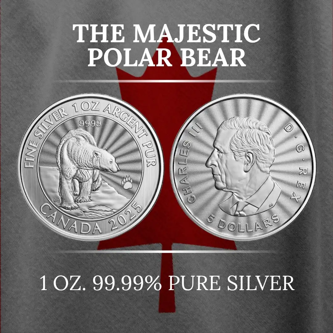 2025 Polar Bear – 1 oz Pure Silver: First Strikes Edition ...