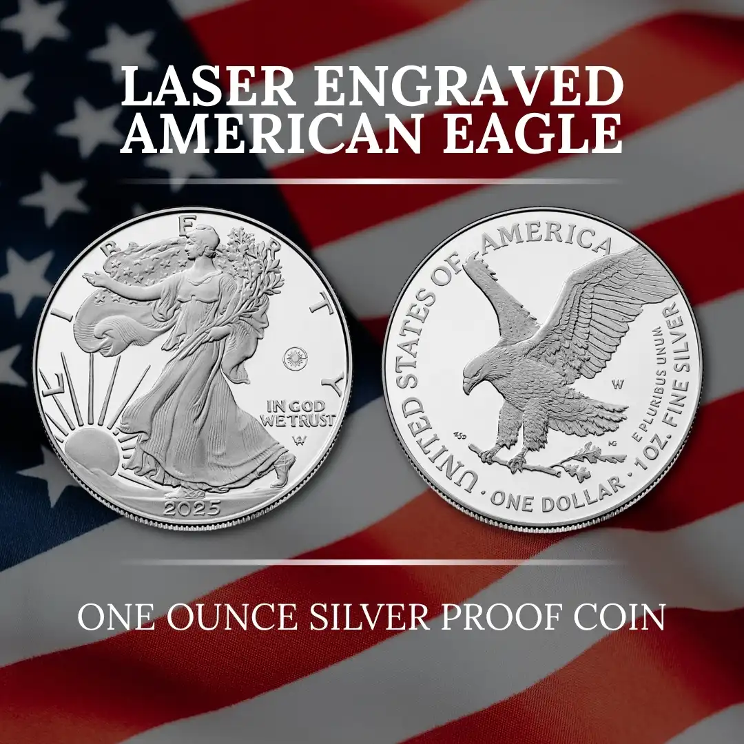 First silver coin with laser-engraved Privy Mark - Numismaticos.com